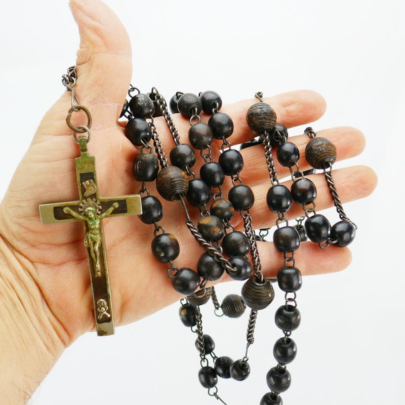 Ebony Crucifix Brass - Etsy