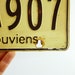 Vintage 1978 Quebec License Plate 229A907 Automobile ID Wall Hanging La ...