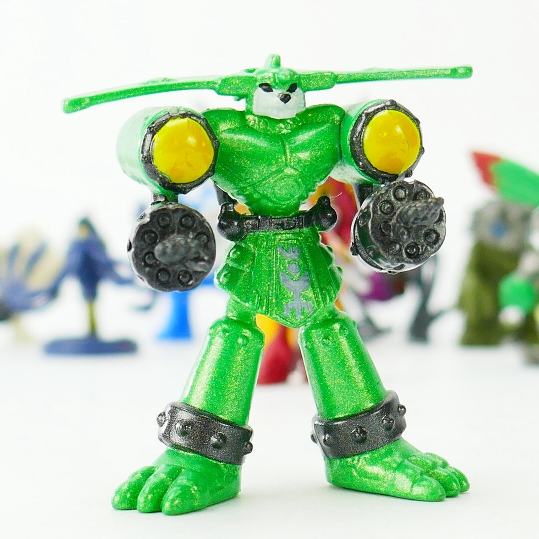 Vintage Megagargomon H-T 01 Digimon Mini Figure Bandai FREE COMBINED ...