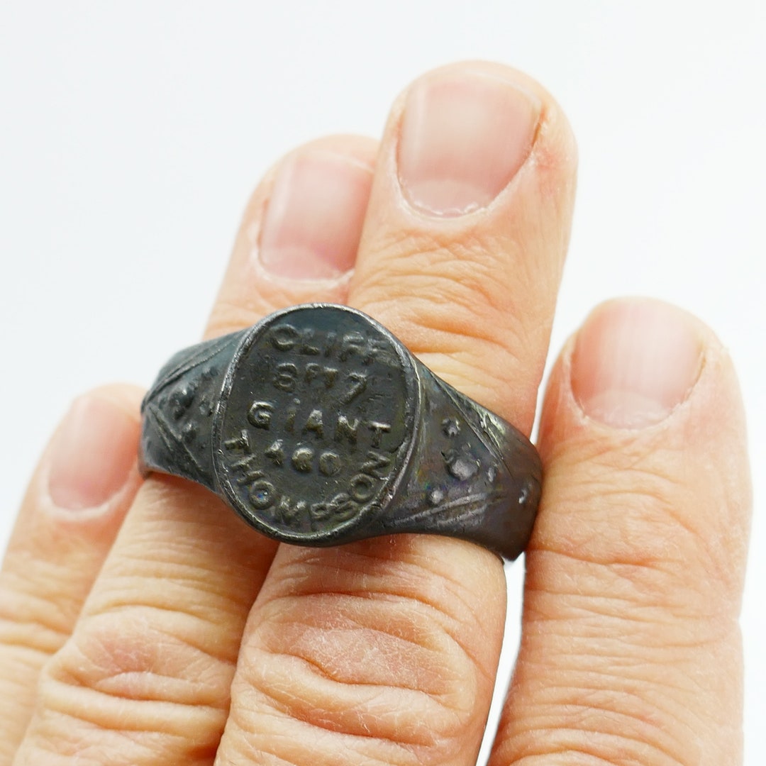 Antique Ring Souvenir Cliff Thompson 8'7" Giant Circus Novelty - Etsy