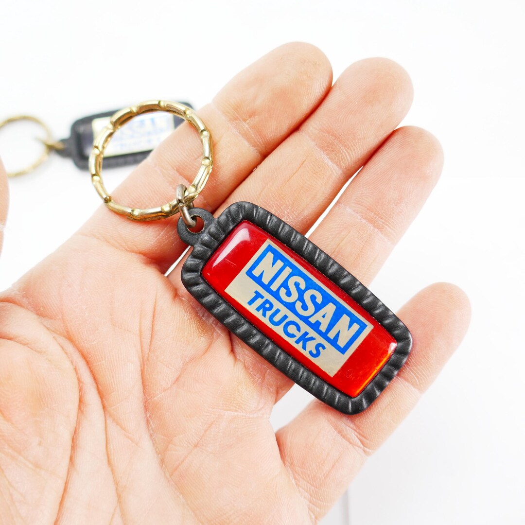 Nissan Truck Authentic Vintage Car Keychain Collectible Automobilia ...