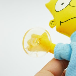 VINTAGE 1990 THE SIMPSONS Bart Simpson Stick-on Car Window - Etsy