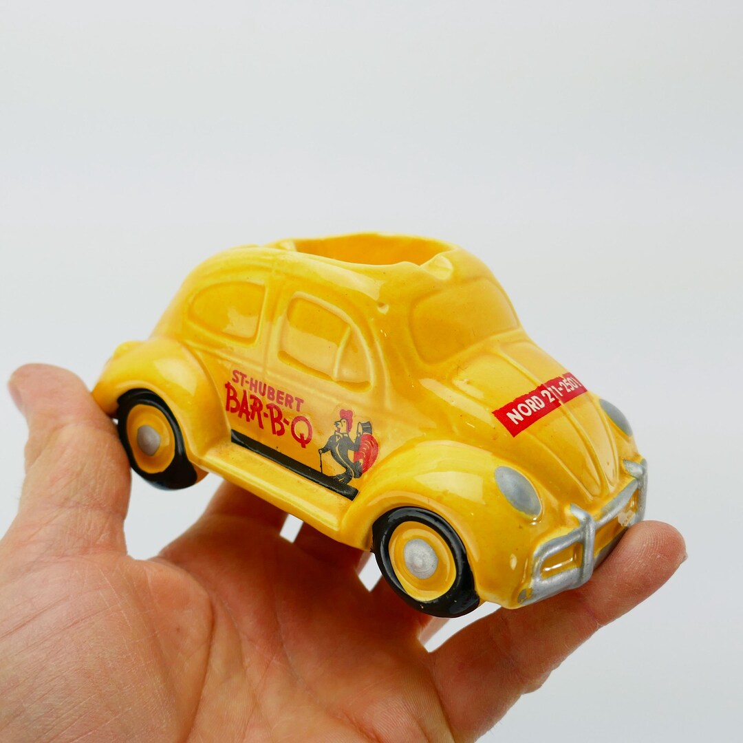 Vintage Rare Restaurant St Hubert Volkswagen Beetle Ashtray Japan ...