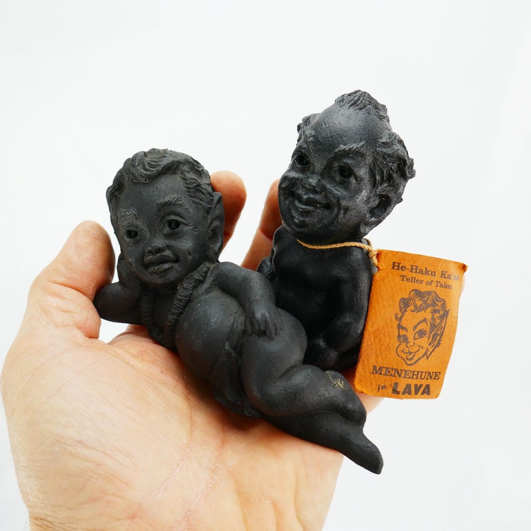 Vintage Coco Joes LAVA Hawaiian Legends Hawaii Figurines Statues Tiki ...