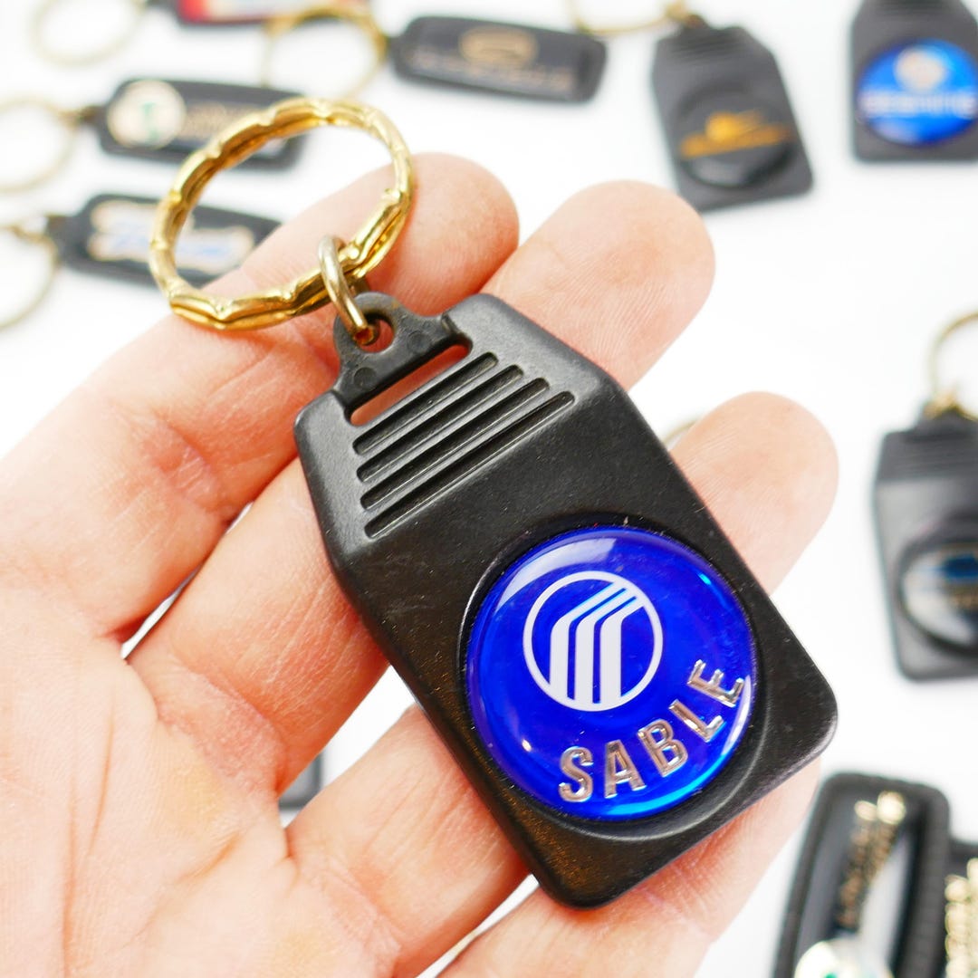 Sable Mercury Authentic Vintage Car Keychain Collectible Automobilia ...