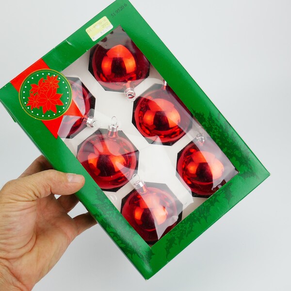 Red Mercury Glass - Etsy