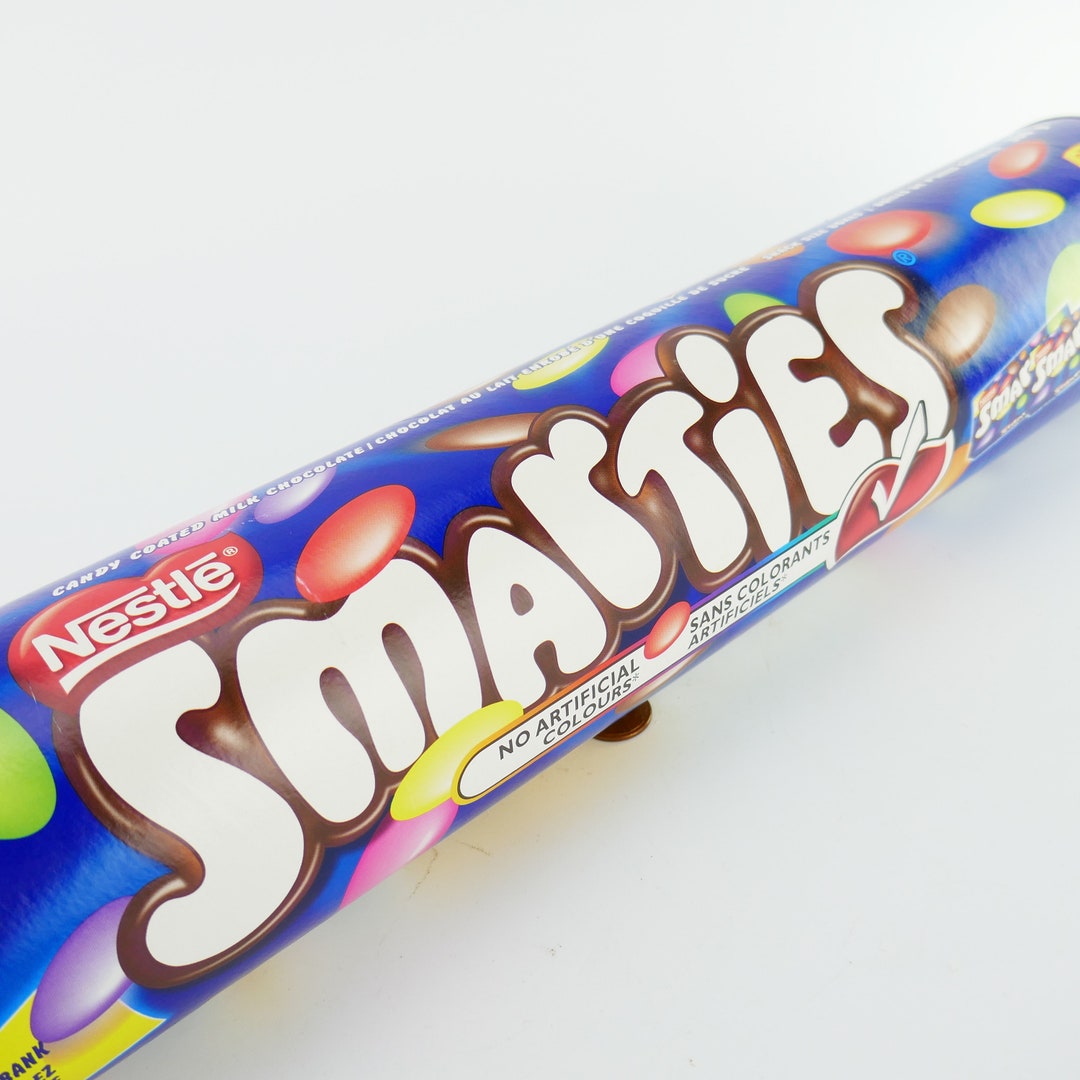 Nestle Smarties Tall Coin Bank Container Cylinder 2010 Show - Etsy