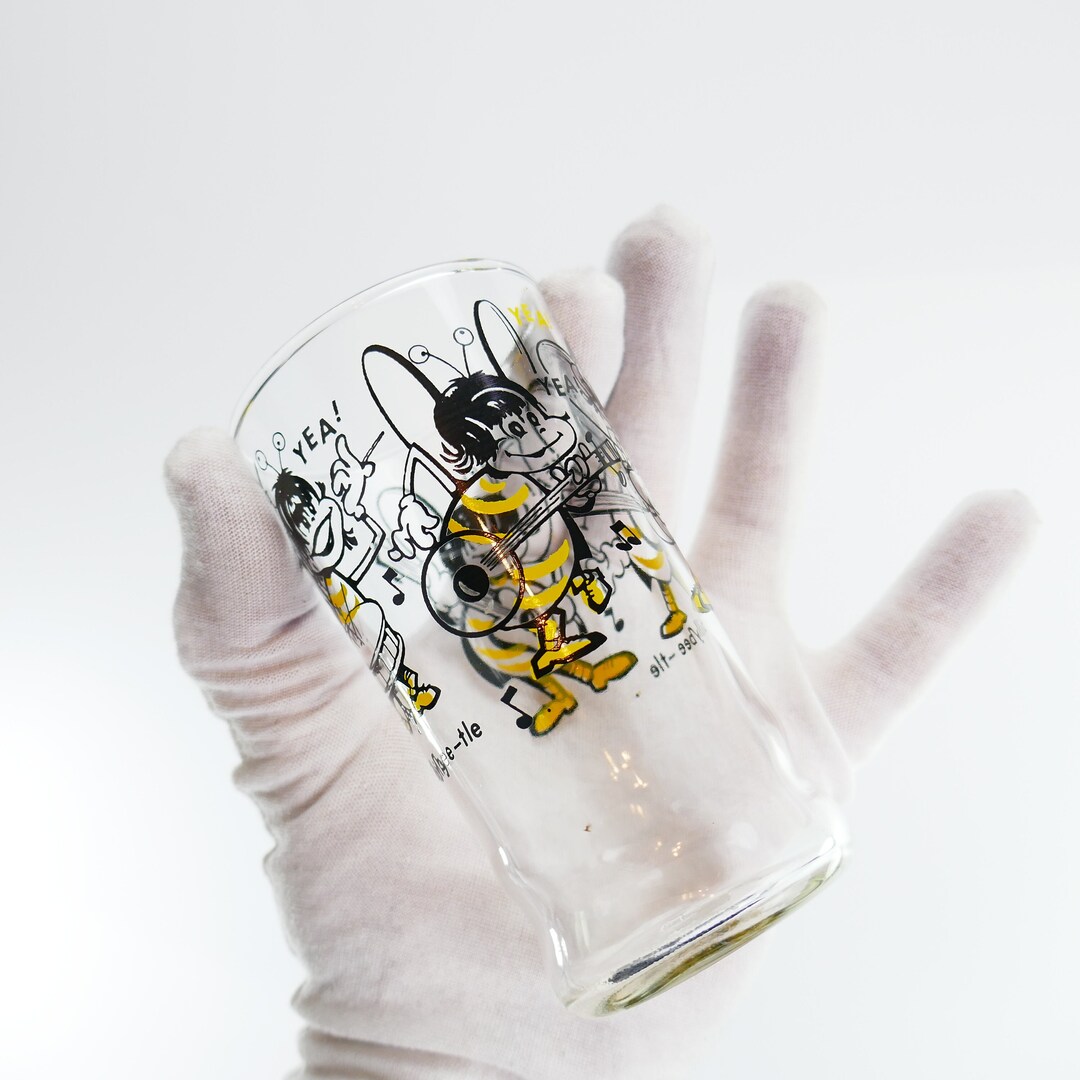 Rare Vintage Circa 1960's Billy Bee Honey Glass ~ the Beatles - Etsy