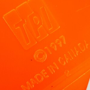 New Old Stock Vintage TPI 1997 Blow Mold Pumpkin Candy Trick or Treat ...