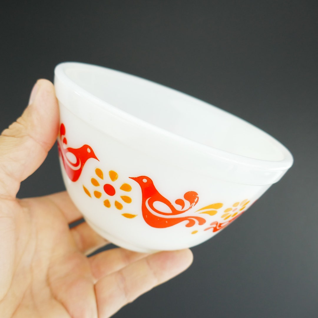 Pyrex Friendship Milkglass Mixing Bowl 401 - Etsy