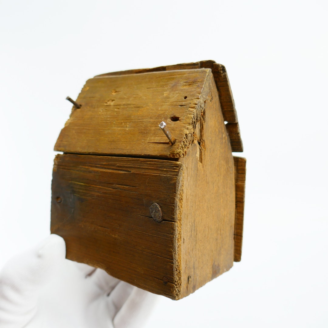 Antique Primitive Canadian Quebec Carved Wood Maple Sugar Mold House - Etsy