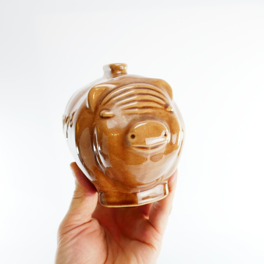Vintage Beauceware Quebec Advertising Bilopage Ceramics 2311 Piggy Bank ...