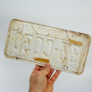 Vintage License Plate Garage Car USA Tennessee Tag 1972 TENN 33-C030 - Etsy