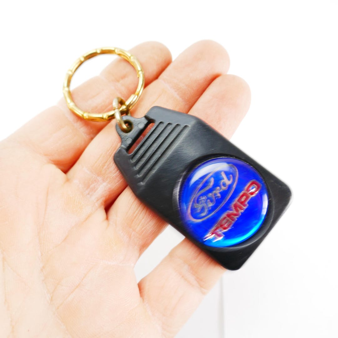 Ford Tempo Authentic Vintage Car Keychain Collectible Automobilia ...