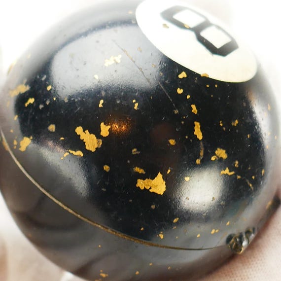 Vintage Art Deco Rare Wadsworth 8-Ball Powder Compact - Gem