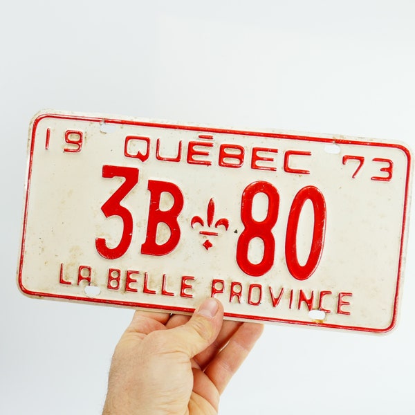 Quebec License Plate - Etsy