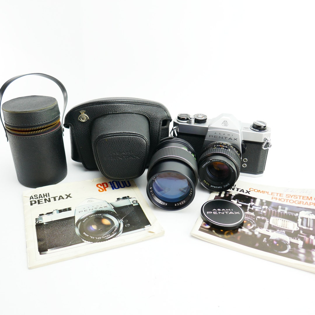 Vintage Pentax Japan Asahi SP1000 35mm Camera Lens Karl 135mm - Etsy