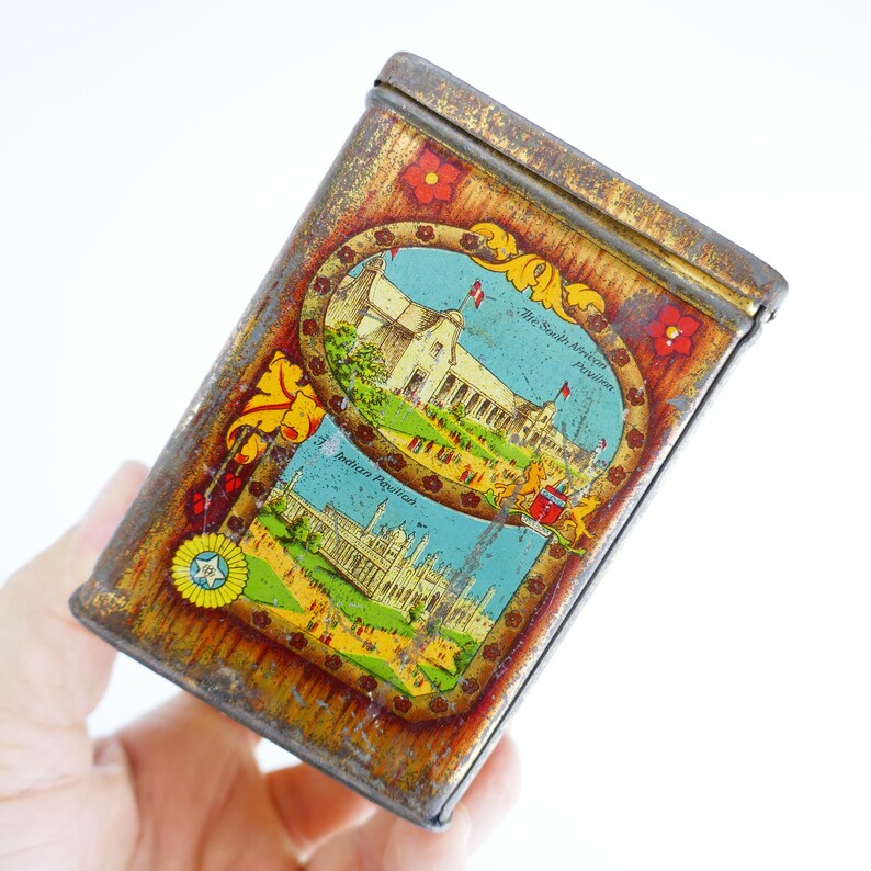 Rare Tin KING EDWARD VIII Can Advertising Pavilions Souvenir - Etsy