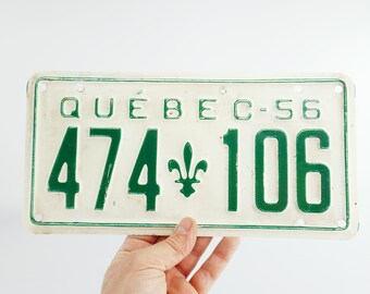 Quebec License Plate - Etsy