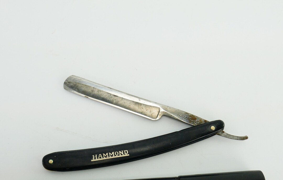 Vintage Straight Razor - Hammond Welt - Cutthroat Barber Knife Classic ...