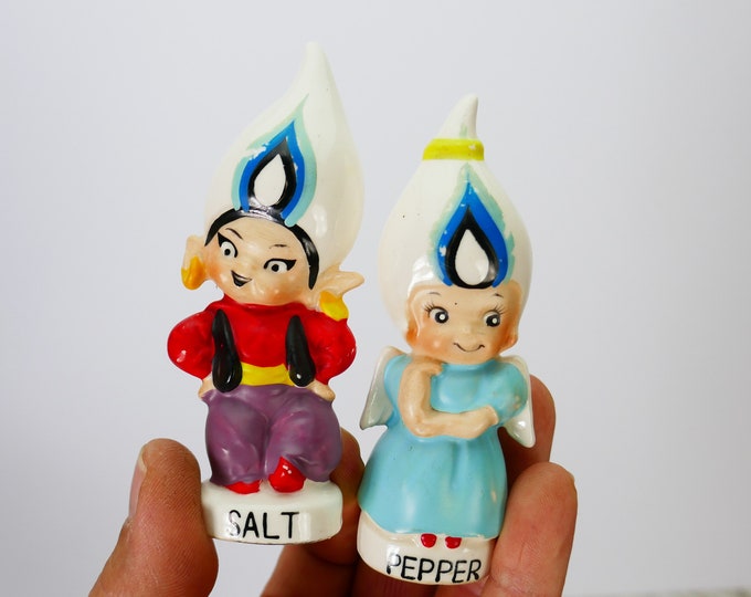 Vintage Union Gas Gaz Métro Natural Gas Shakers Salt Pepper Tableware ...