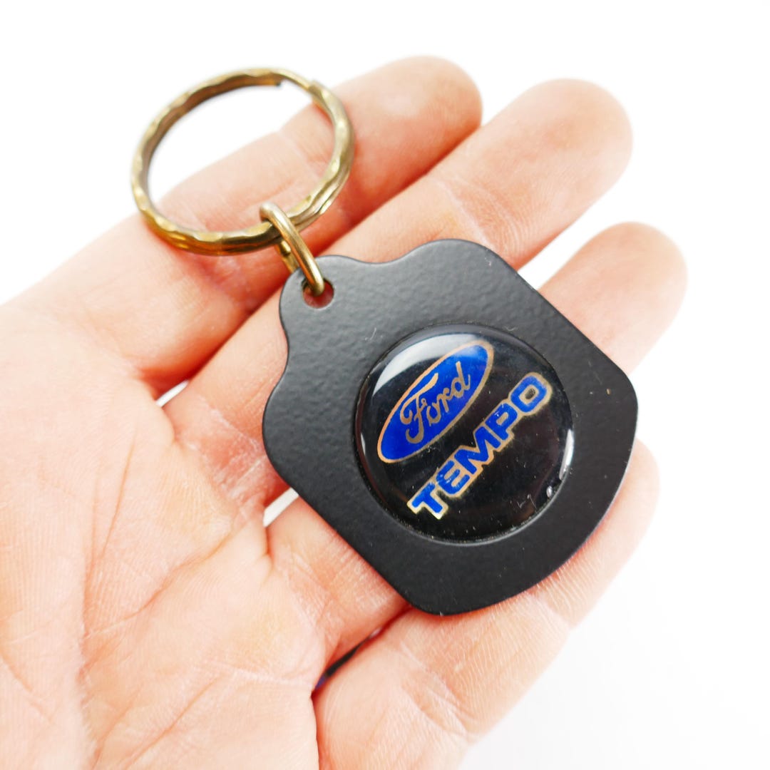 Ford Tempo Authentic Vintage Car Keychain Collectible Automobilia ...