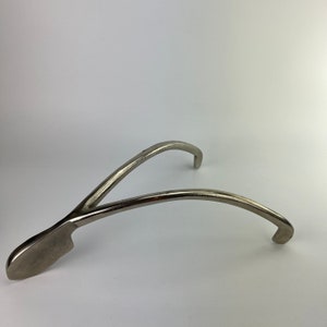 Vintage Huge Aluminium Wishbone Wish Bone Home Decor Industrial Cottage ...