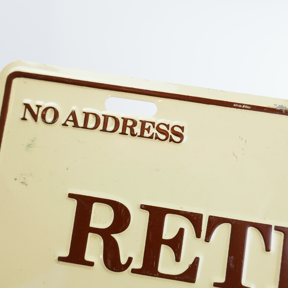 1980 No Clock No Phone No Address No Money Retired License Plate - Etsy