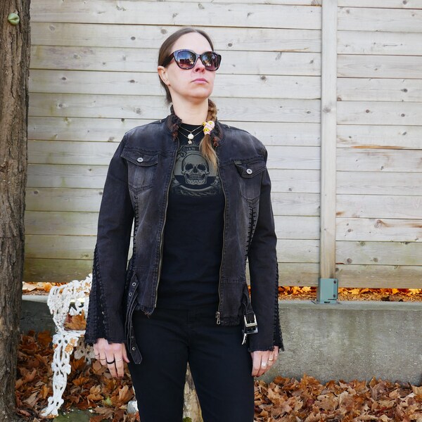 Witch Denim Jacket - Etsy