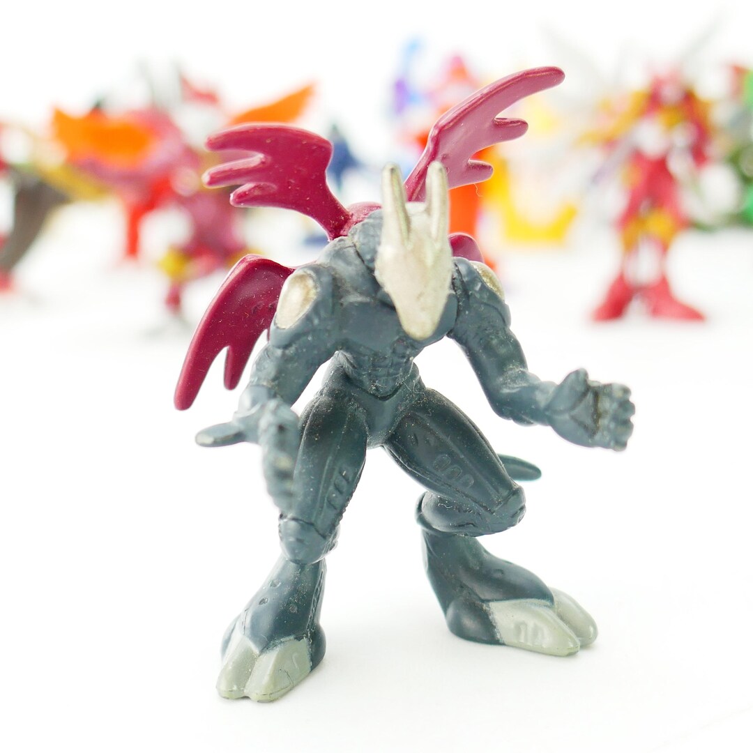 Vintage CYBERDRAMON H-T 01 Digimon Mini Figure Bandai FREE COMBINED ...
