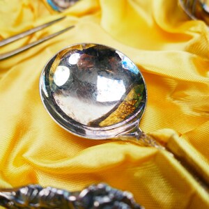 Vintage Hildesheimer Rose 17 Pc Serving ANTIKO 100 Silverplate GERMANY ...