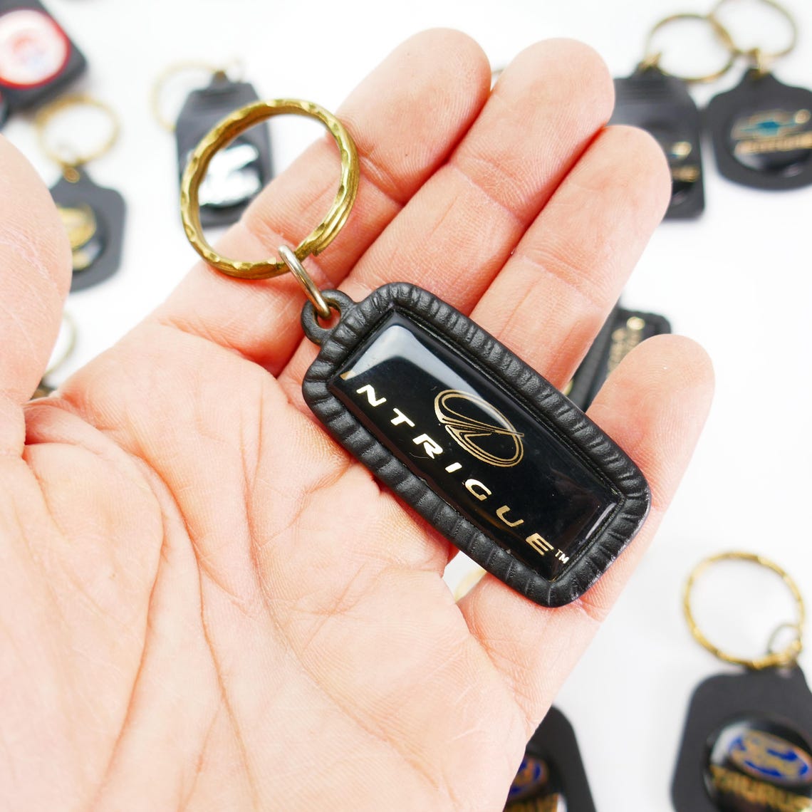Oldsmobile Intrigue authentic Vintage Car Keychain Collectible ...
