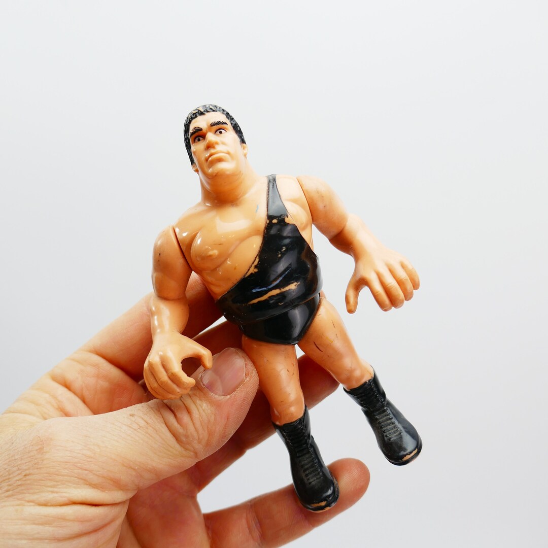 Andre the Giant WWF Hasbro Series 1 Figure Vintage 1990 Wrestler Action ...