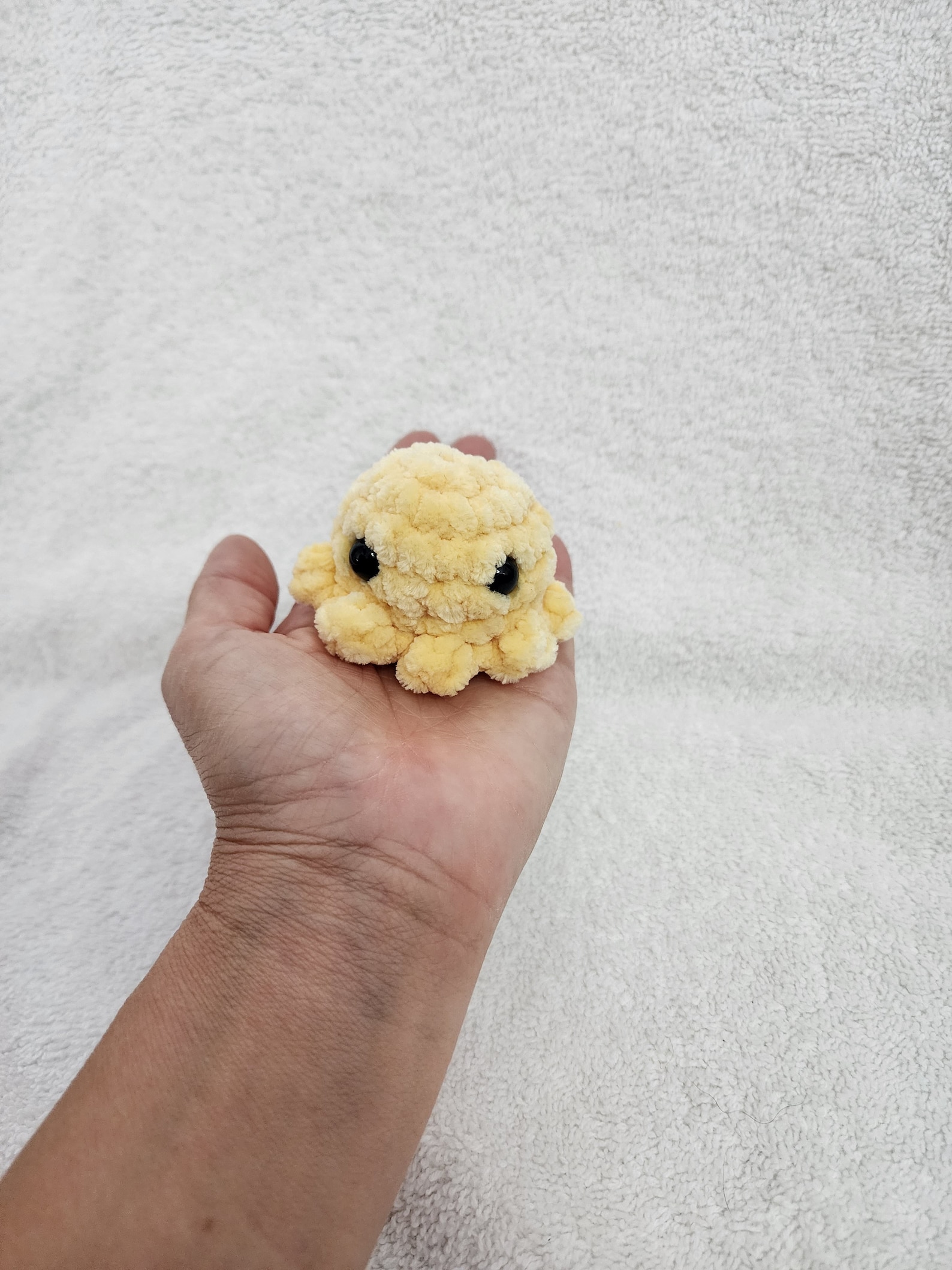 Set of 5 Pastel Rainbow Baby Octopus Amigurumi Plushie, Cute Octo ...