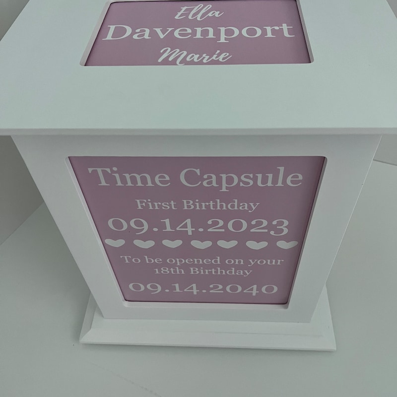 Time Capsule 1st Birthday - Etsy