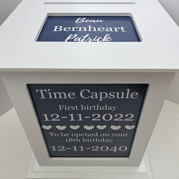 1st Birthday Time Capsule Box - Etsy
