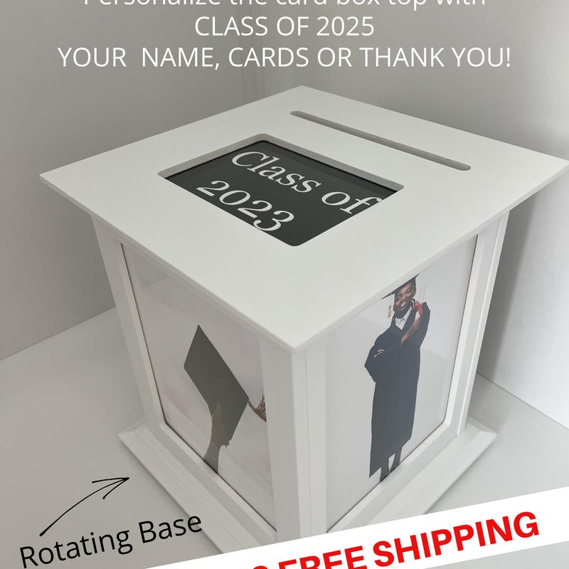 Graduation Card Box - Etsy