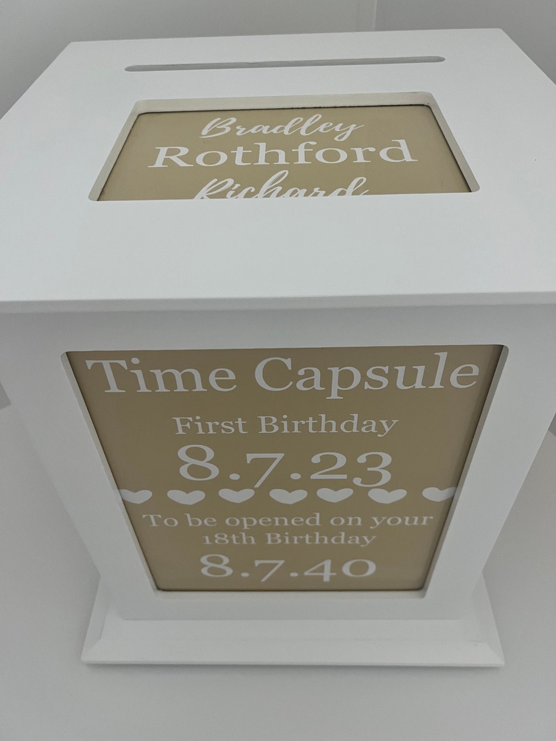 Personalized Newborn Time Capsule Kit for Baby's First Year // Baby ...