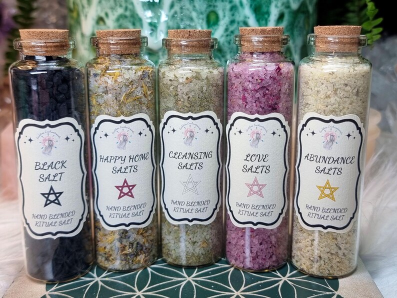 Ritual Black Salt – Handmade Protective Blend for Energy Clearing ...