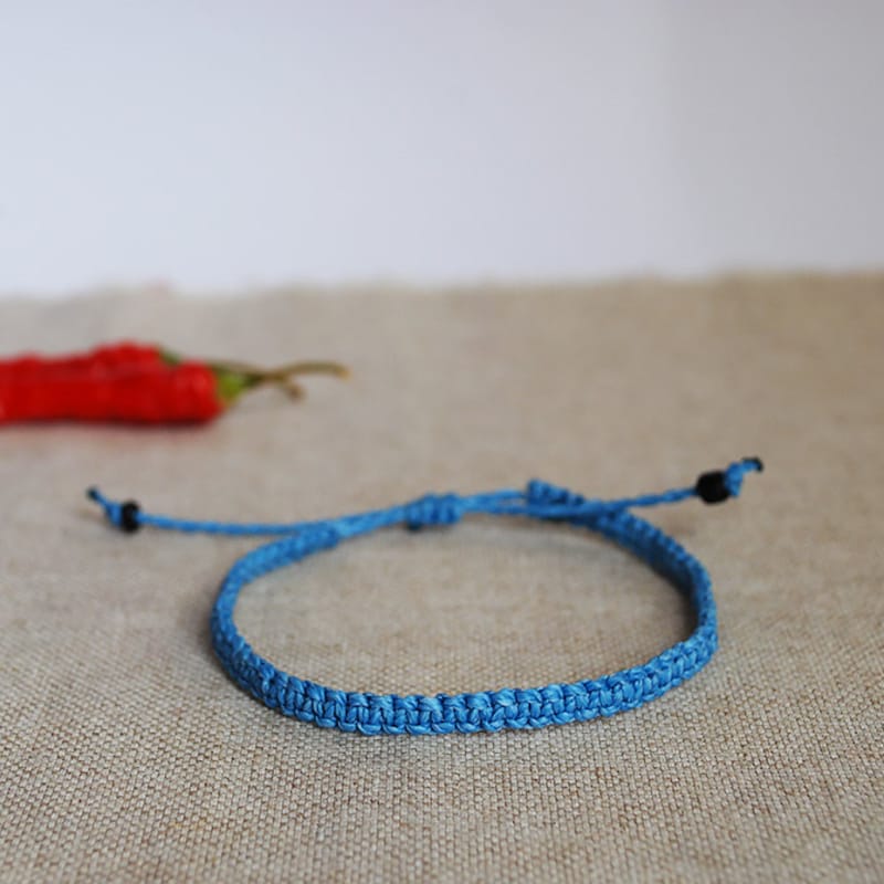 Light Blue Bead Bracelet - Etsy