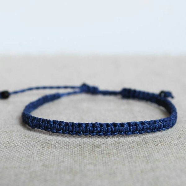 Navy Bracelet - Etsy