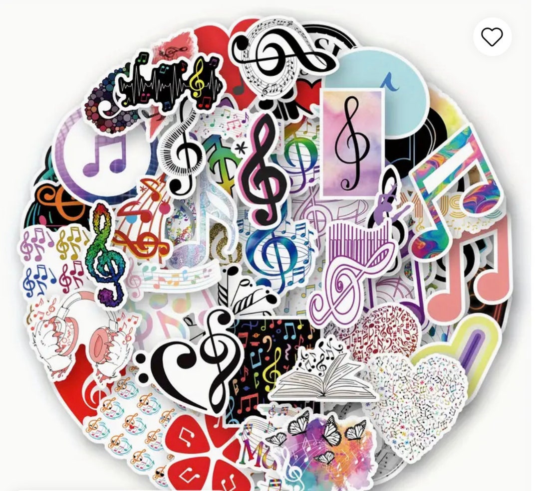 Pick Your Own Sticker Packs- Music, Reading, Teachers Day, ASD (autism ...
