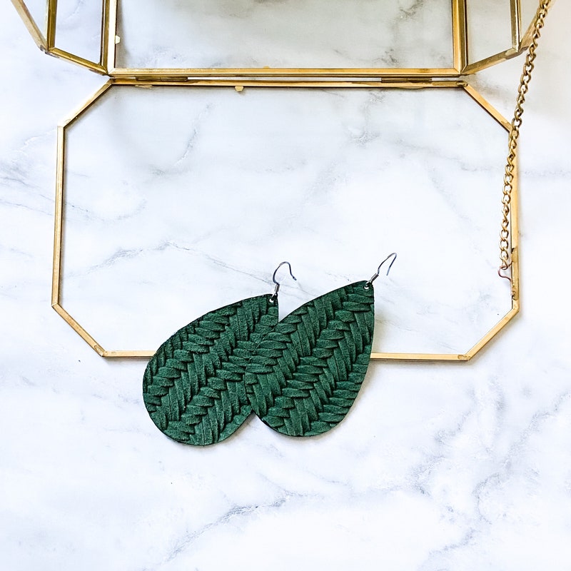 Green Teardrop - Etsy