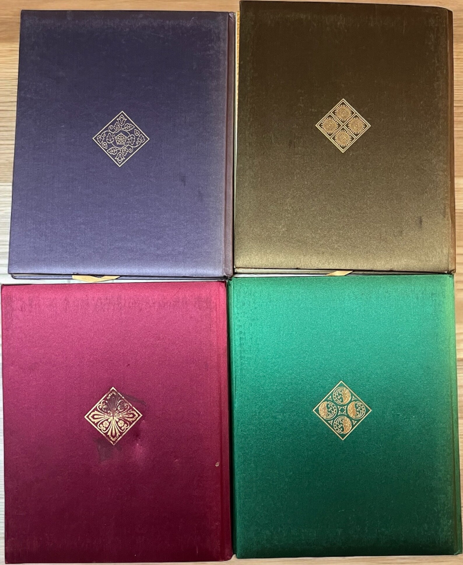 Treasures of the World Art Book, Gilt-edged Vintage Library Decor - Etsy