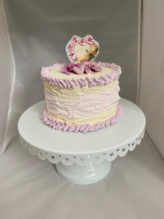 Small Fake Cake Faux Cake Dummy Display Decor Tiered | Etsy