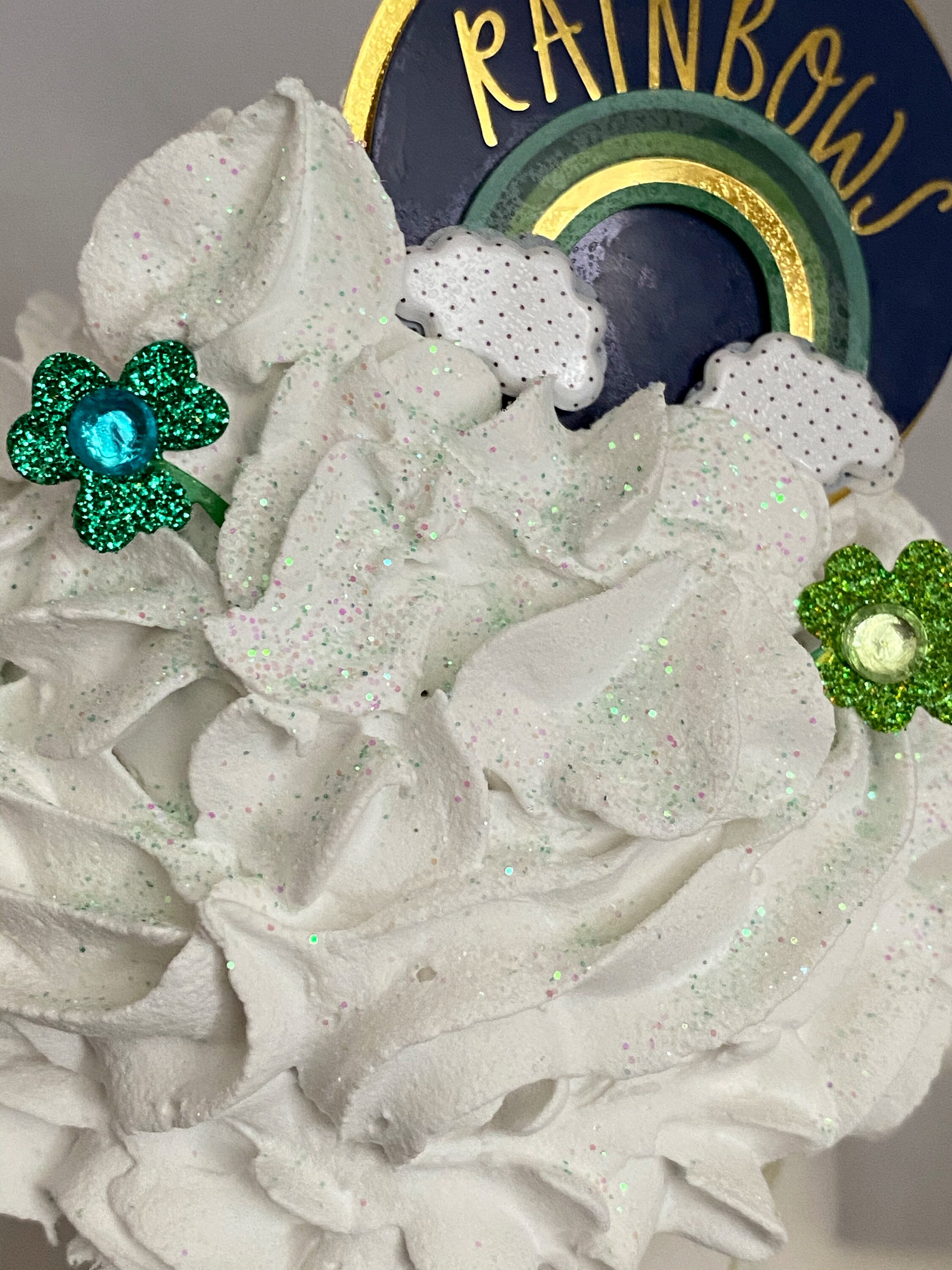 Faux Mug Topper Faux Whip Cream Whipped Topper Prop Tiered | Etsy