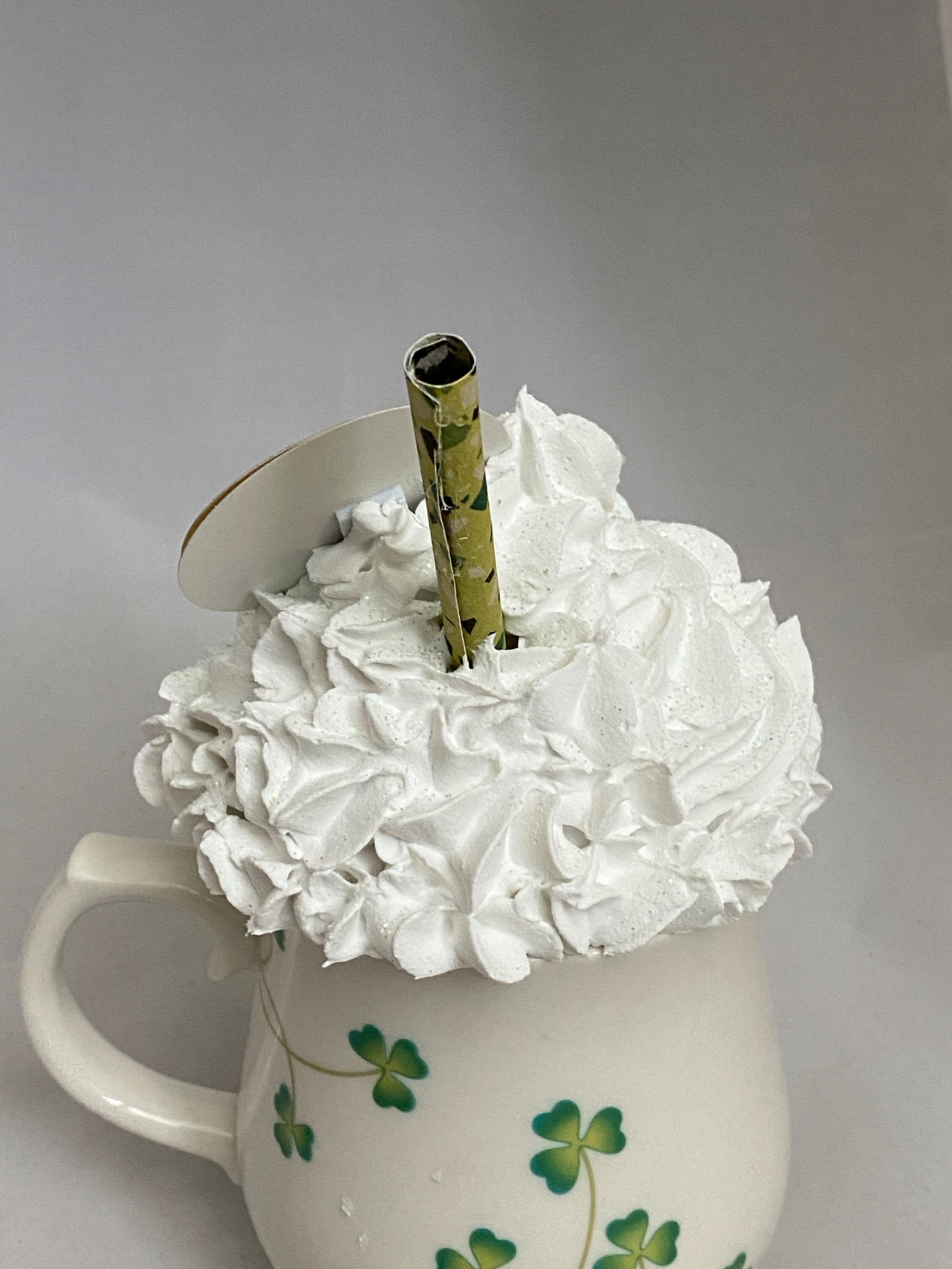 Faux Mug Topper Faux Whip Cream Whipped Topper Prop Tiered | Etsy
