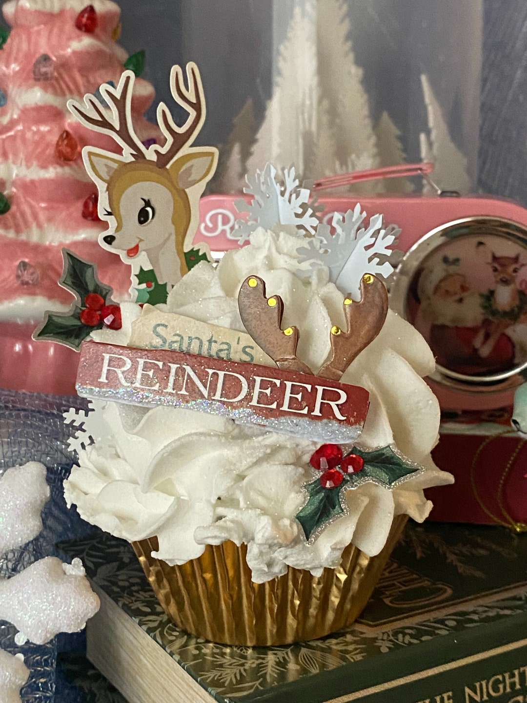 Fake Cupcake/ Fake Whipped Cream/ Whip Topping/ Fake Bake/ Tiered Tray ...