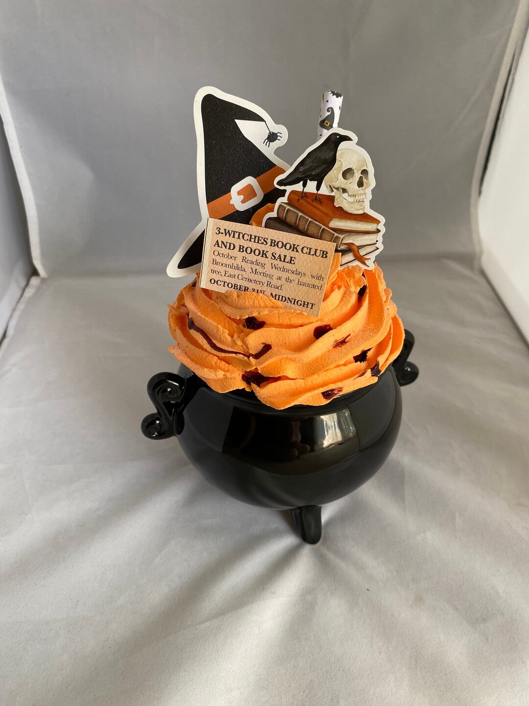 Faux Mug Topper, Faux Whip Cream, Whipped Topper, Halloween, Tiered ...