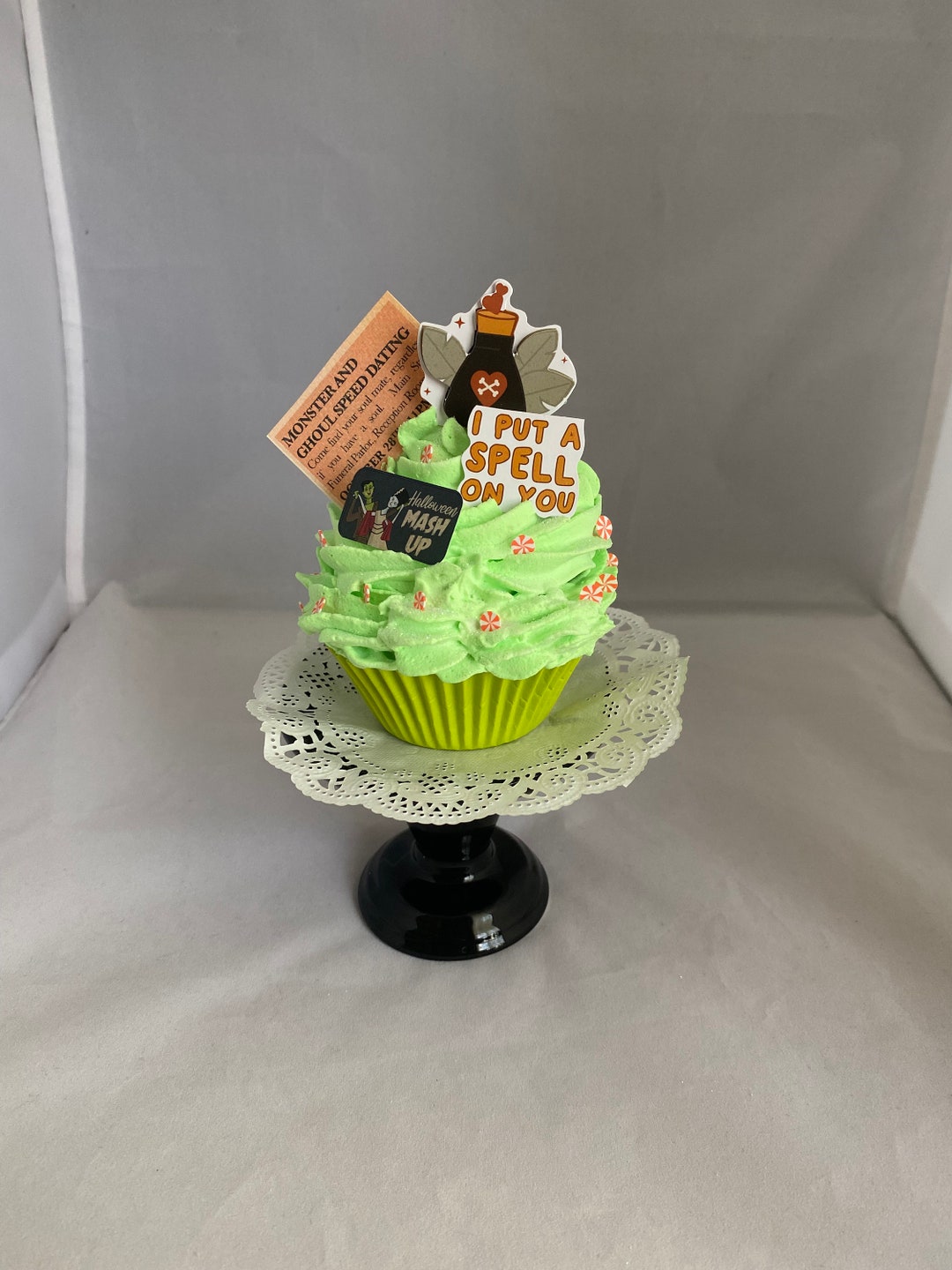 Faux Cupcake, Fake Cupcake, Fake Bake, Fake Whip Cream, Halloween ...